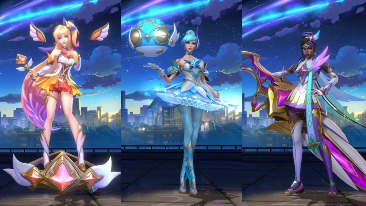 Star Guardian Seraphine, Orianna, & Senna | Wild Rift - YouTube