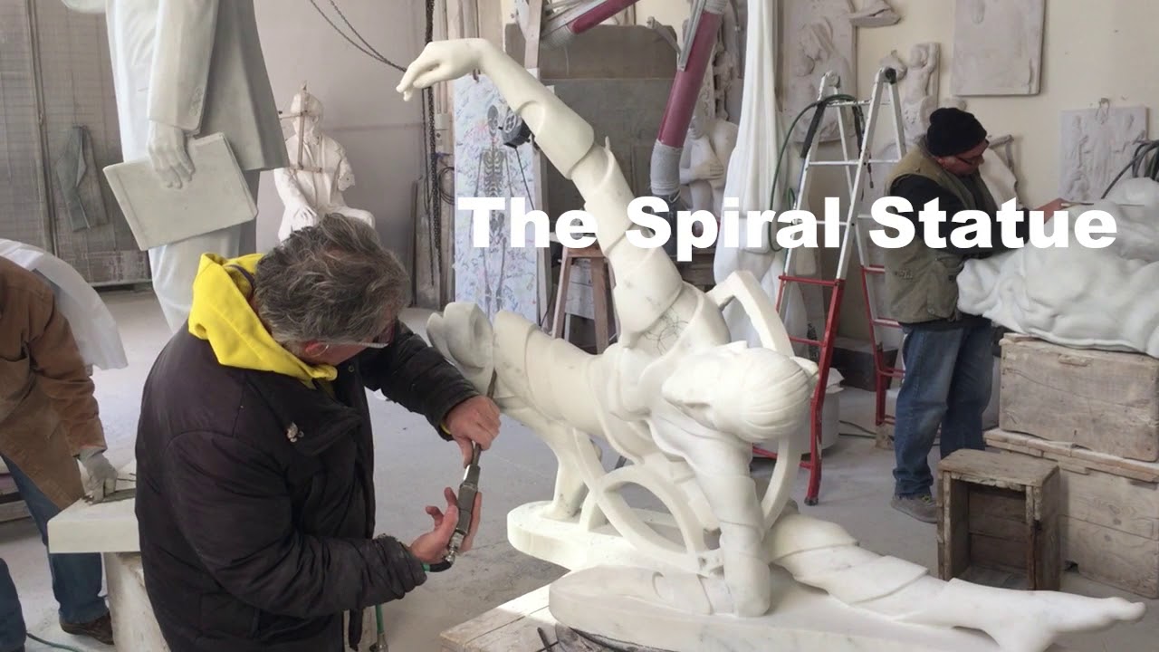 Processing Statuary marble Statue - YouTube