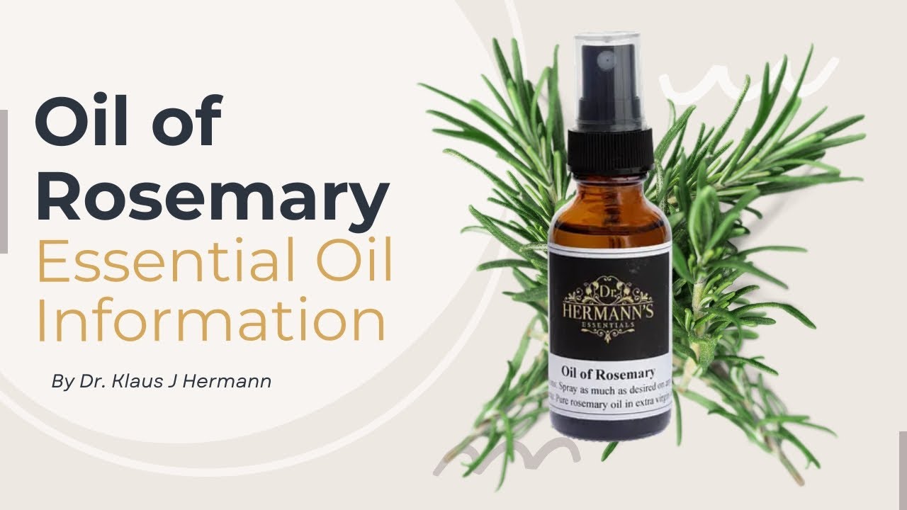 How to Use Pure Rosemary Oil for Cooking | Dr. Hermann Essentials - YouTube