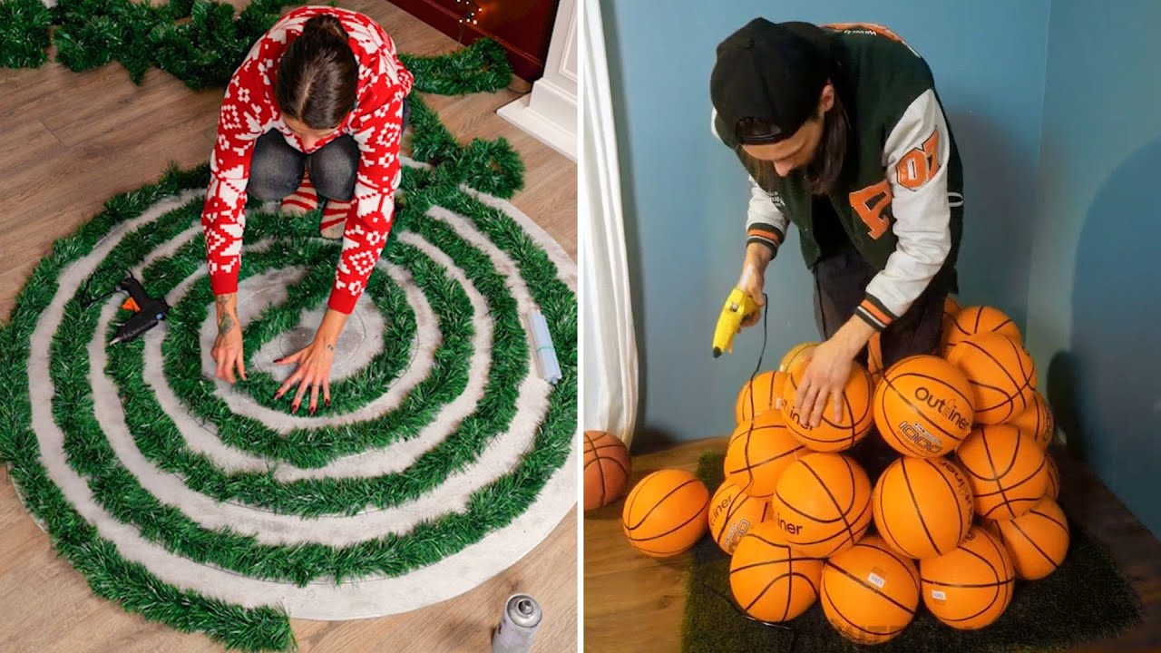 Christmas Trees Made From Waste & Recycled Materials — Creative Decor ...