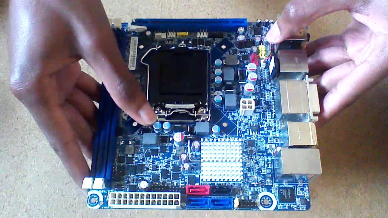 Intel DH67CF H67 LGA1155 ITX Motherboard unBoxing & First Look - YouTube