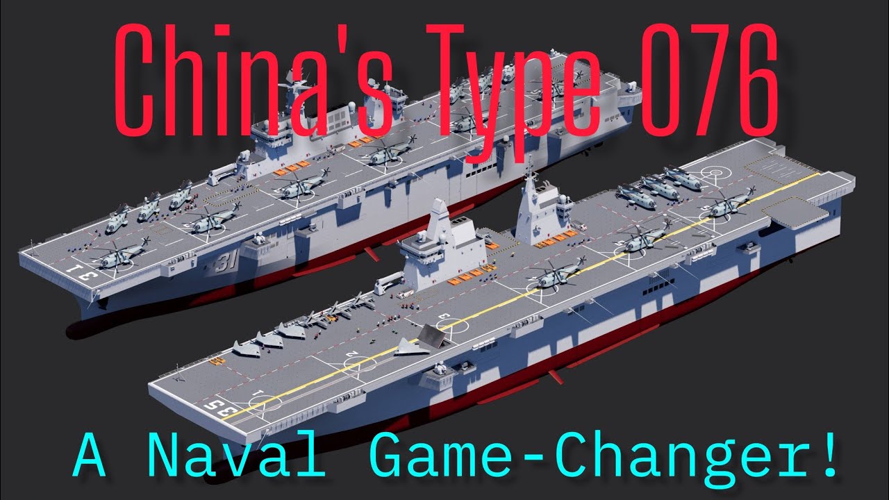 China's Type 076 Sichuan | A Revolutionary Naval Powerhouse - YouTube