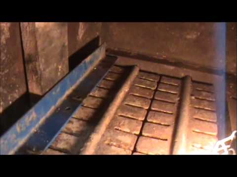 Rebuilding my "new to me" Pittston wood stove - YouTube