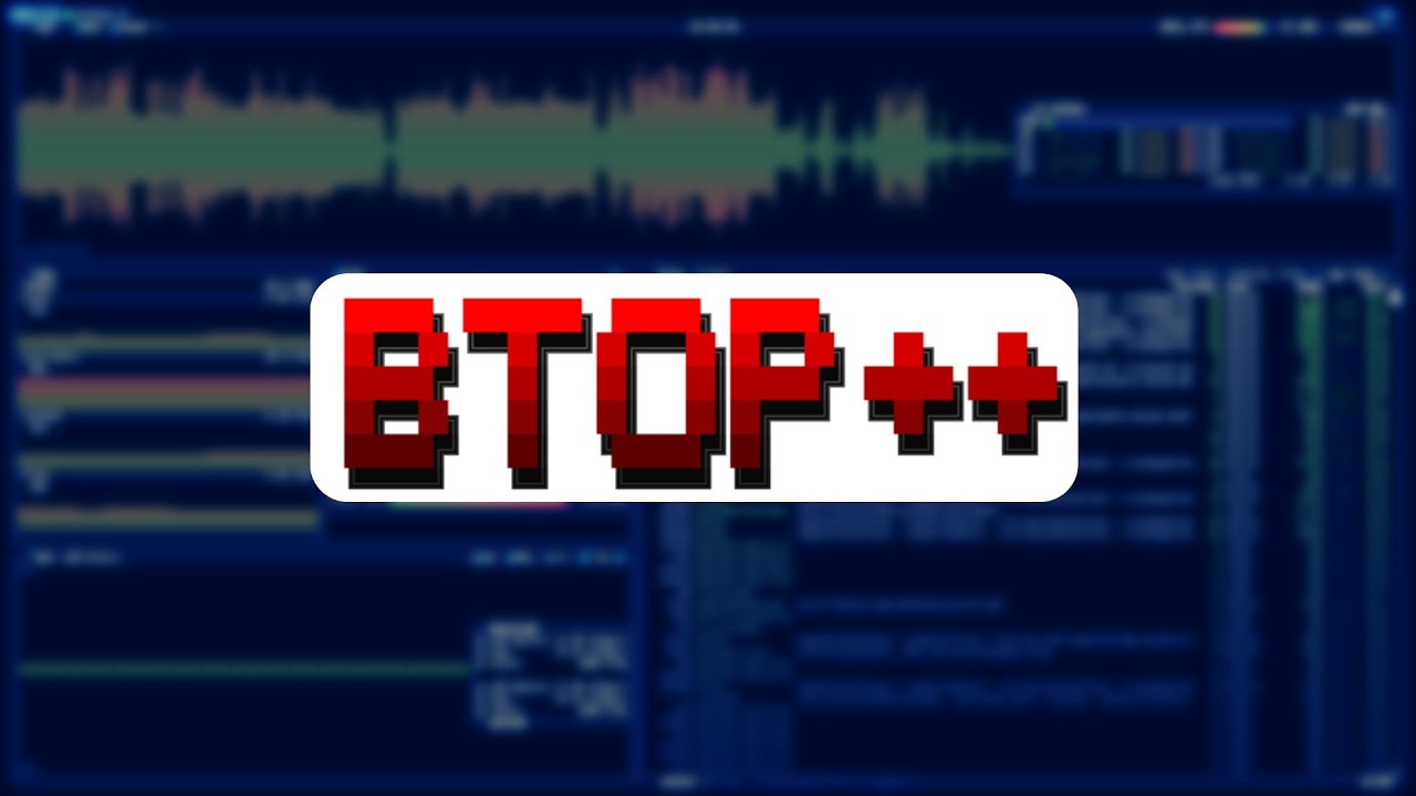 BTop: The Ultimate Resource Monitor That Supercharges Your System Insight! - YouTube