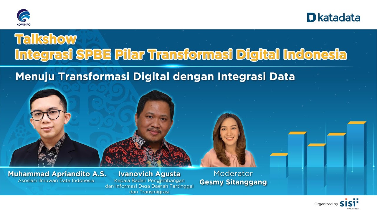 Talkshow Integrasi SPBE Sesi 8: Menuju Transformasi Digital dengan Integrasi Data - YouTube