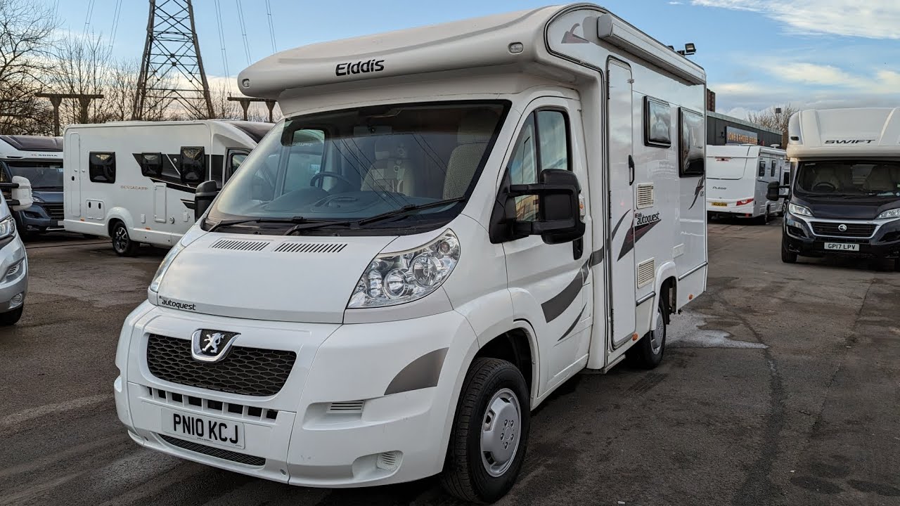 Elddis Autoquest 120 2010 - Motorhome - YouTube