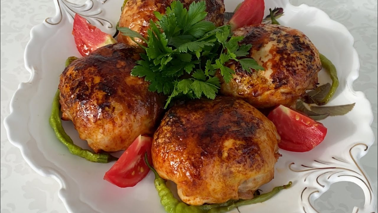 PİLİÇ TOPKAPI NASIL YAPILIR ? | İÇ PİLAVLI TAVUK DOLMA 😋💯 - YouTube