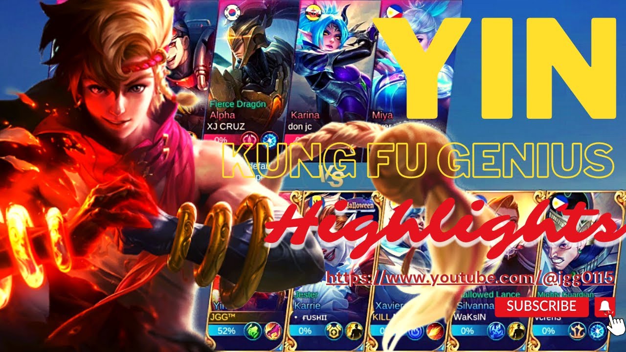 KUNG FU GENIUS: YIN | LEGENDARY #yin #yinmlbb #yinml - YouTube