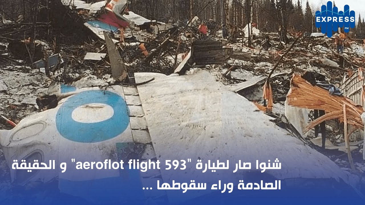 شنوا صار لطيارة "aeroflot flight 593" و الحقيقة الصادمة وراء سقوطها ...