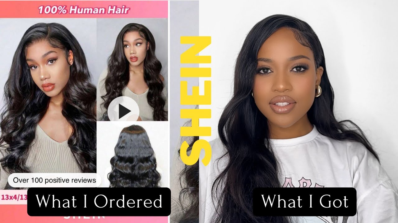 What I Ordered VS What I Got- SHEIN Wigs Real Review - YouTube