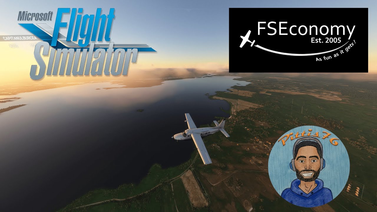 Flight Simulator 20//FSEconomy//Cessna 208 Caravan//Logitech Extreme 3D ...