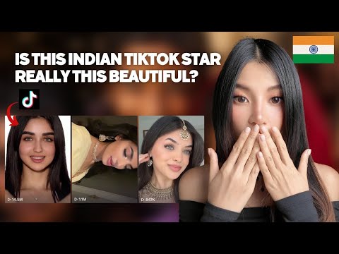 🇮🇳 Indian TikTok Star Is Breaking the Internet! - Reaction to the Most Gorgeous Girl Ever!