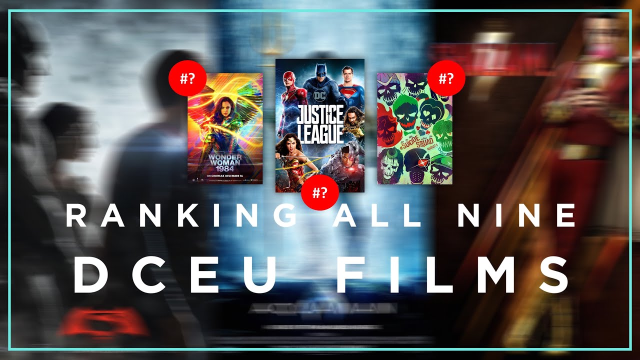 ALL 9 DCEU FILMS RANKED! - YouTube