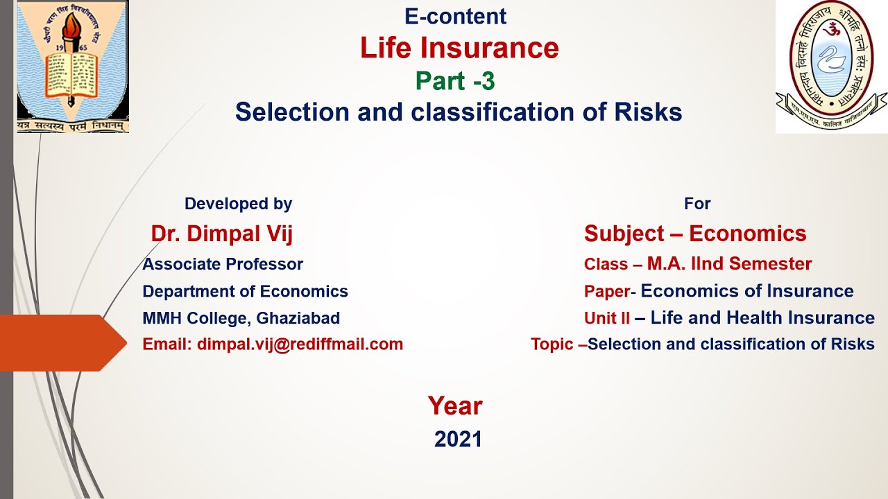 Video 14 Life Insurance 3 - YouTube