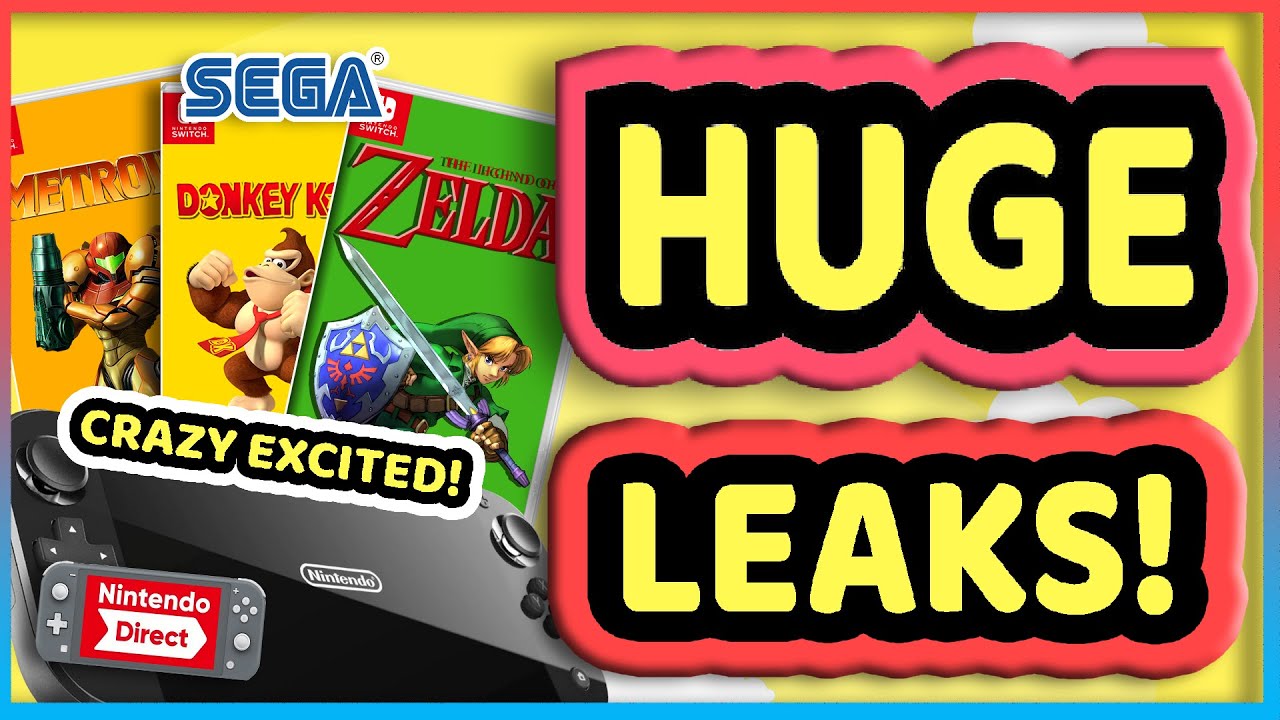 CRAZY Nintendo switch leaks For 2024! | Reveal Date, Nintendo Directs ...