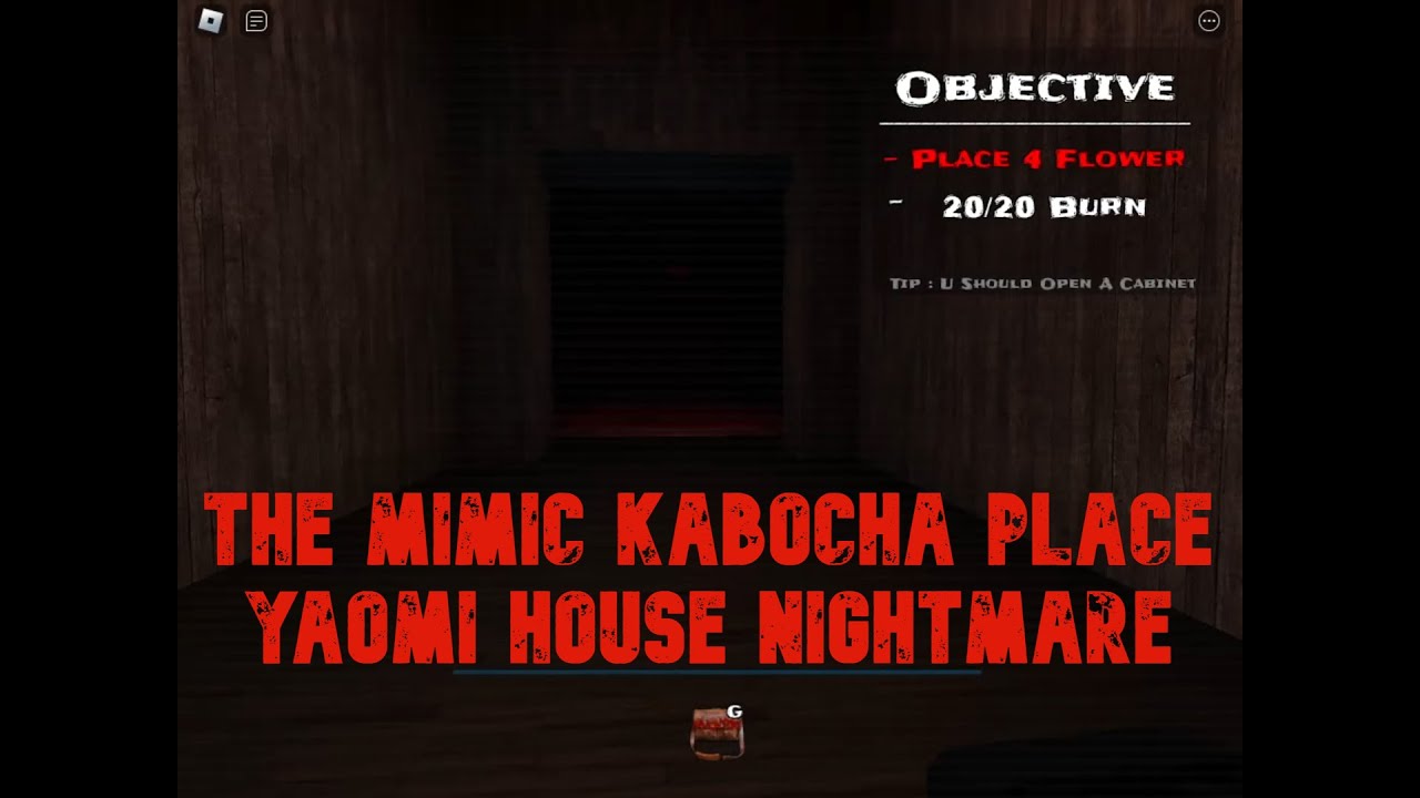 [Roblox] The Mimic Kabocha Place - Yaomi House Nightmare - Full ...