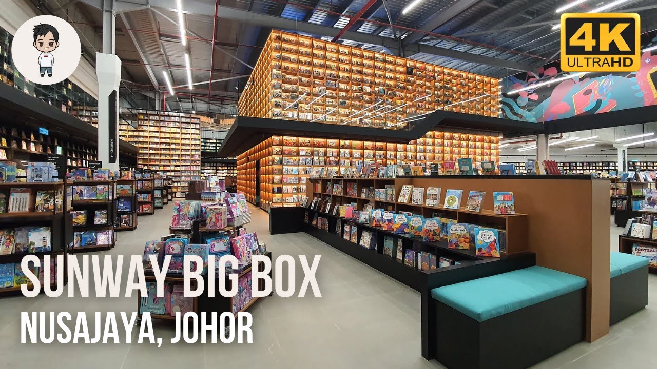Walking In Sunway Big Box | BookXcess | Box In Box | Shopping Mall ...