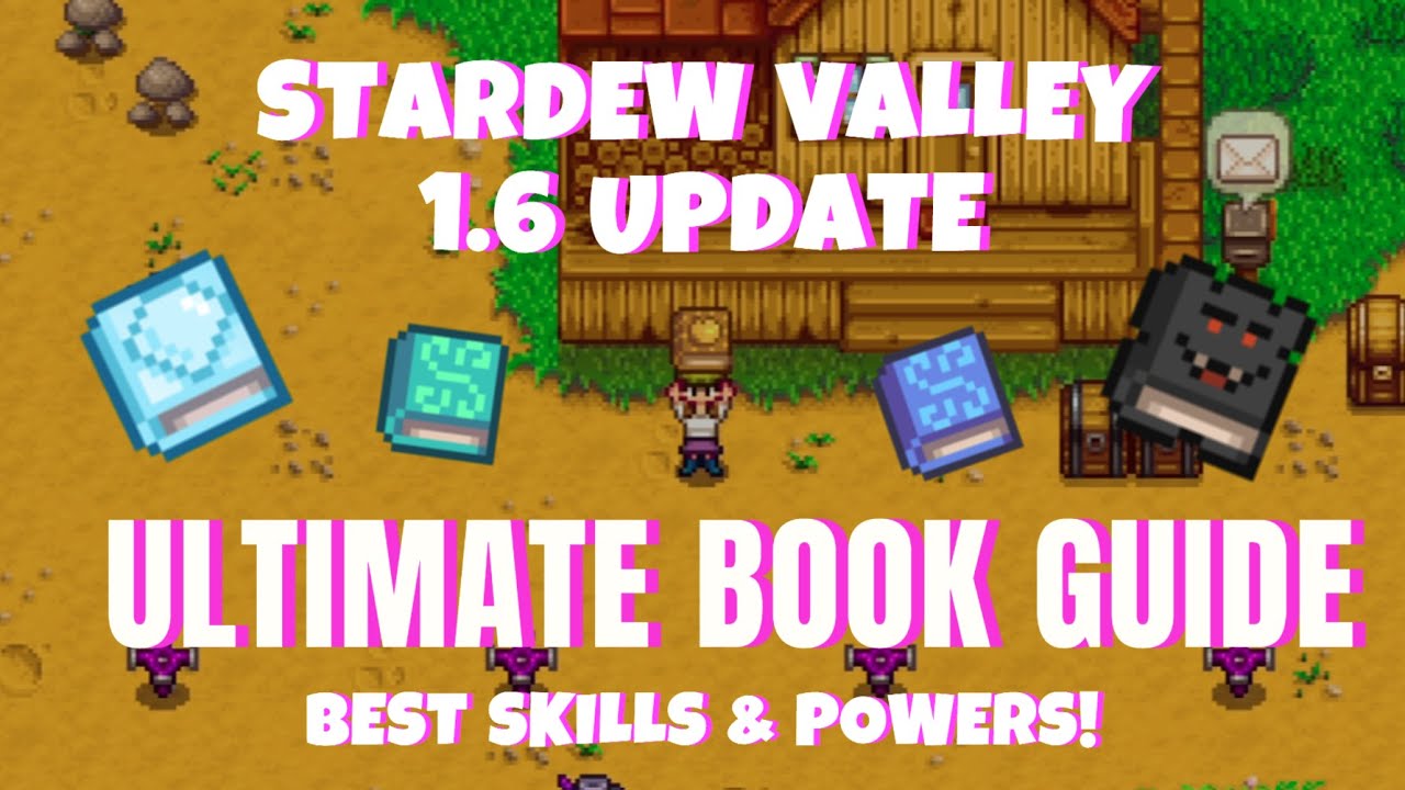 Stardew Valley Bookseller Ultimate Guide - Best Book Skills and Powers ...