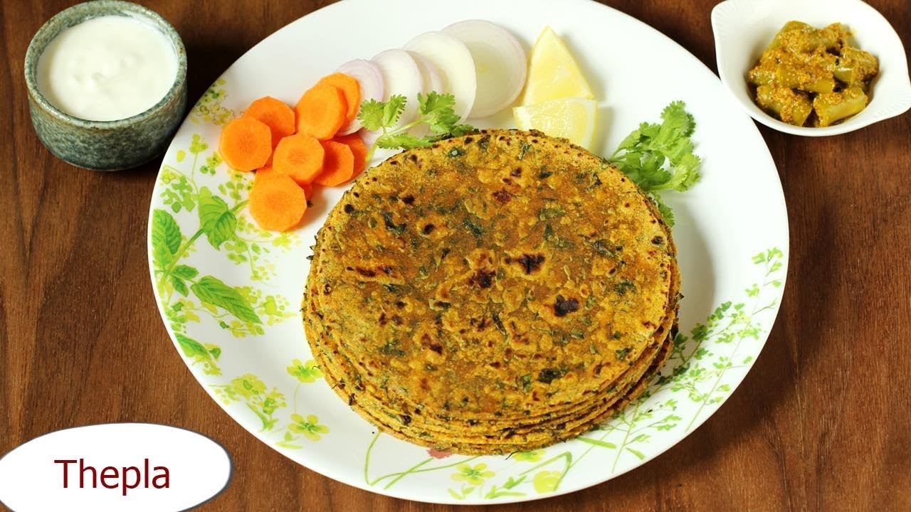 Thepla Recipe | How to make Methi Thepla | Healthy breakfast recipe ...