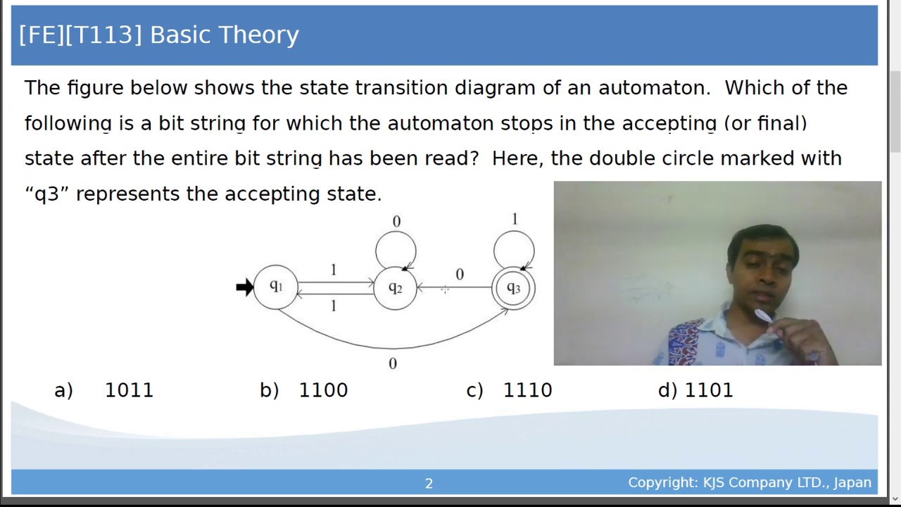 Automaton Basic Theory from your current homework "Homework for April ...