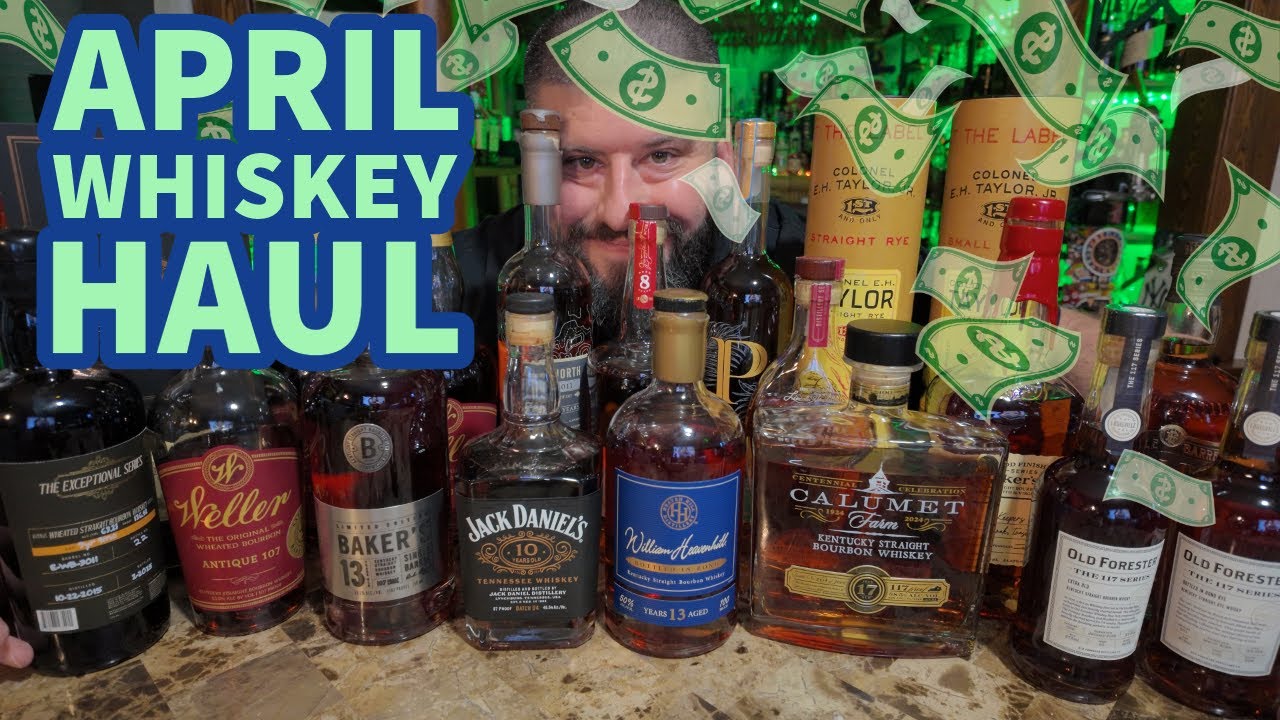 APRIL Whiskey and Cigar HAUL!! 60+ Bottles from Cuba, Kentucky, and ...