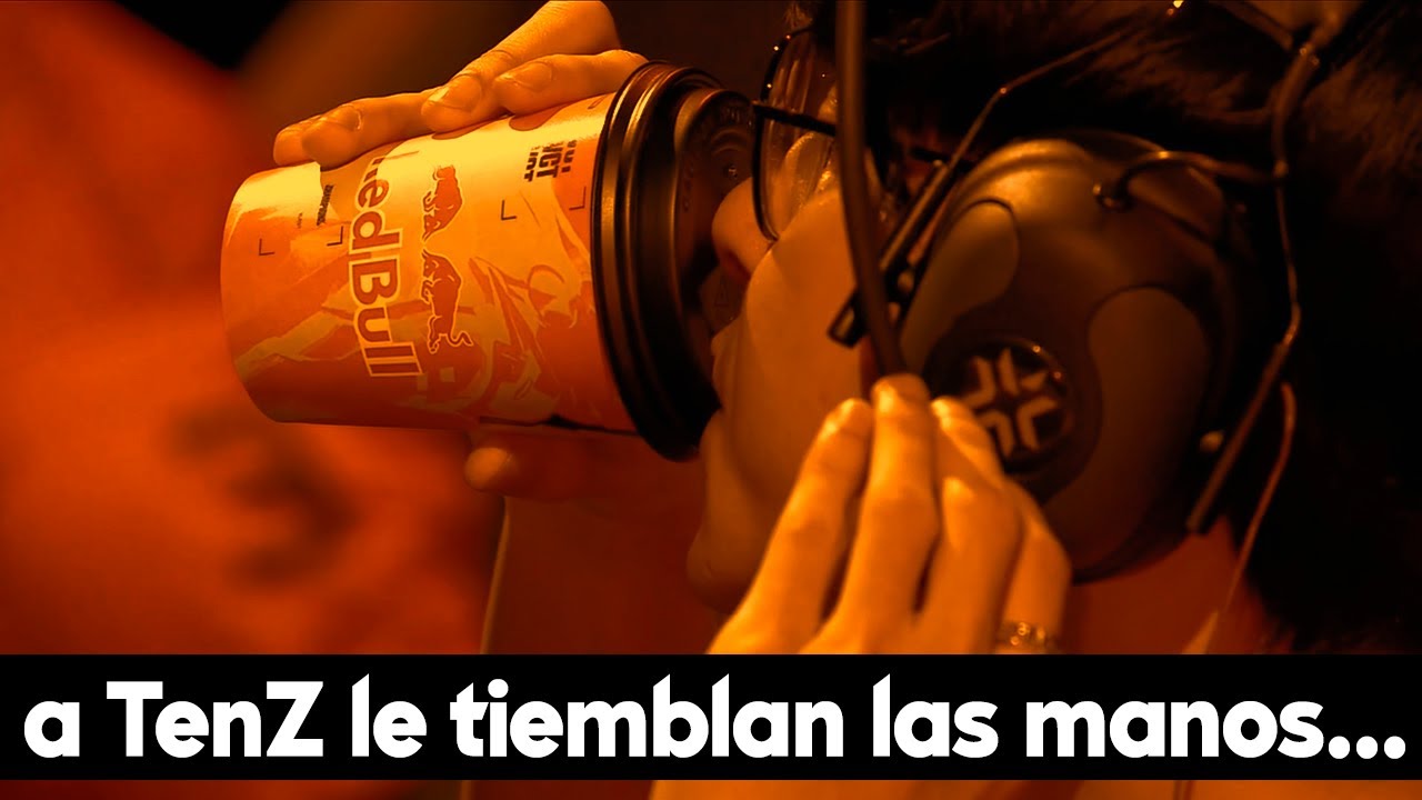 a TenZ le tiemblan las manos frente a Krü 😱 #valorant TenZ's hands ...