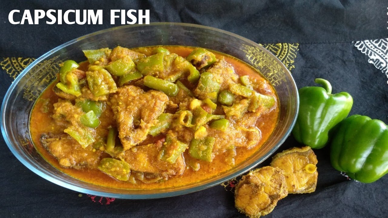 Capsicum Fish Curry|Shimla Mirch Machli Recipe - YouTube