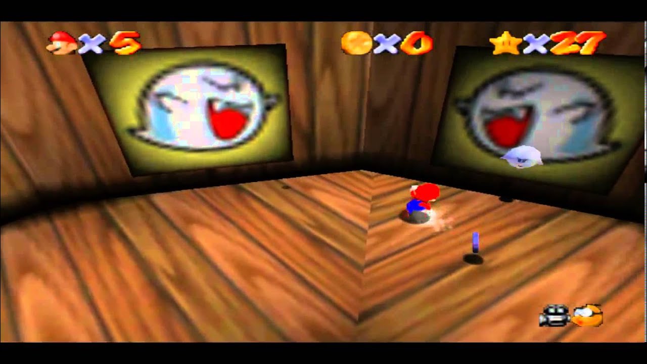 Super Mario 64: Ride Big Boo's Merry-go-Round - YouTube