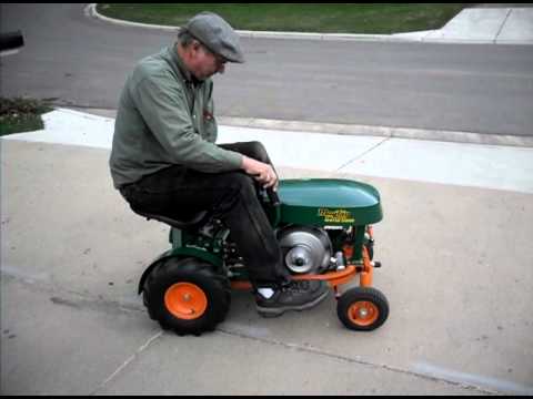 maytag newton tractor - YouTube