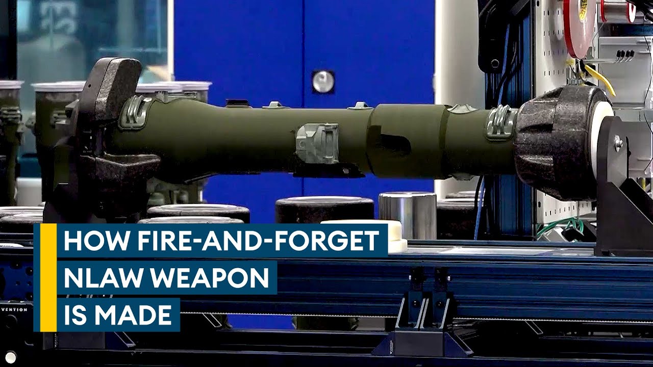 Inside the UK factory building the tank-killer NLAW missile system ...