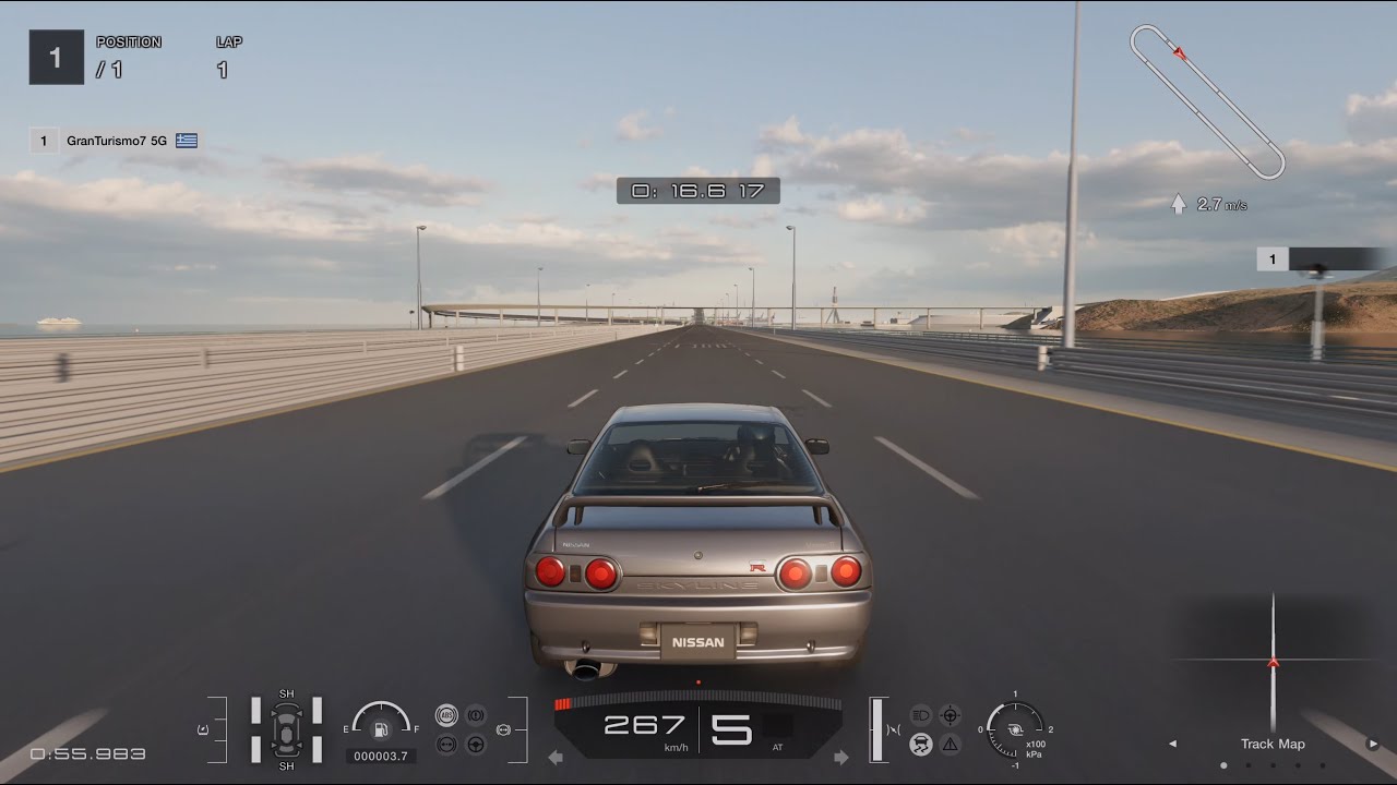 Gran Turismo 7: Nissan R32 GT-R V-spec II '94 Top Speed (stock) - YouTube