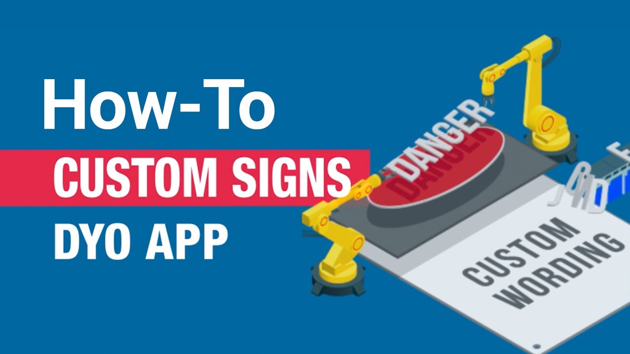 How To Design Your Own Signs with Seton - YouTube