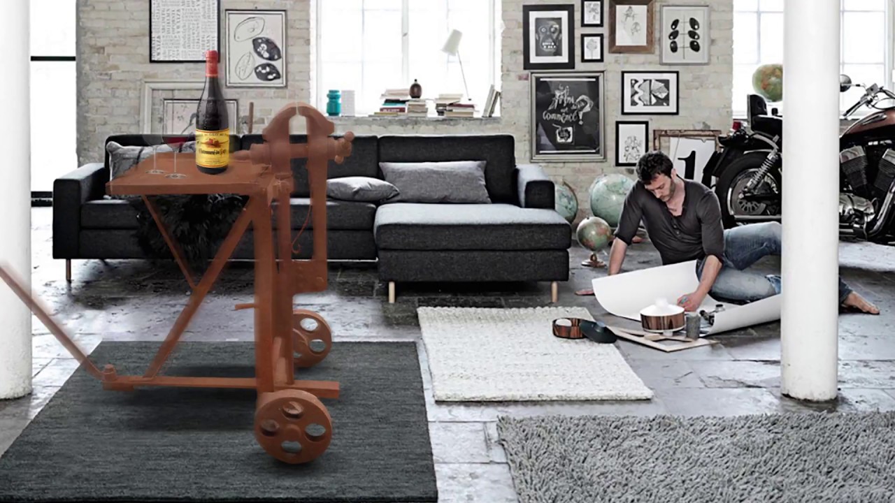 Atelier du Loft Créations artistique de meuble avec pièces auto - YouTube