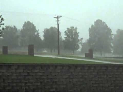 Intense Storm - Heavy Wind Driven Rain - 1.5 Inches In 10 Mins 8/5/2011 ...