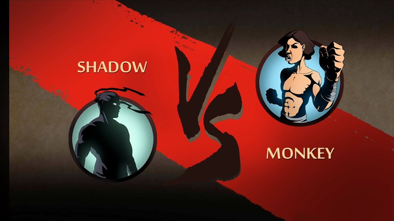 Shadow vs. Monkey / shadow fight 2 / shadow fight 2 weapons / shadow ...