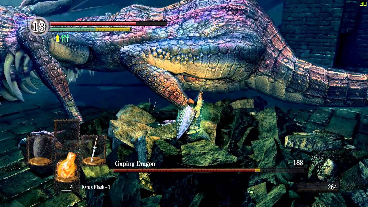 Gaping Dragon vs. Tips Fedora - YouTube