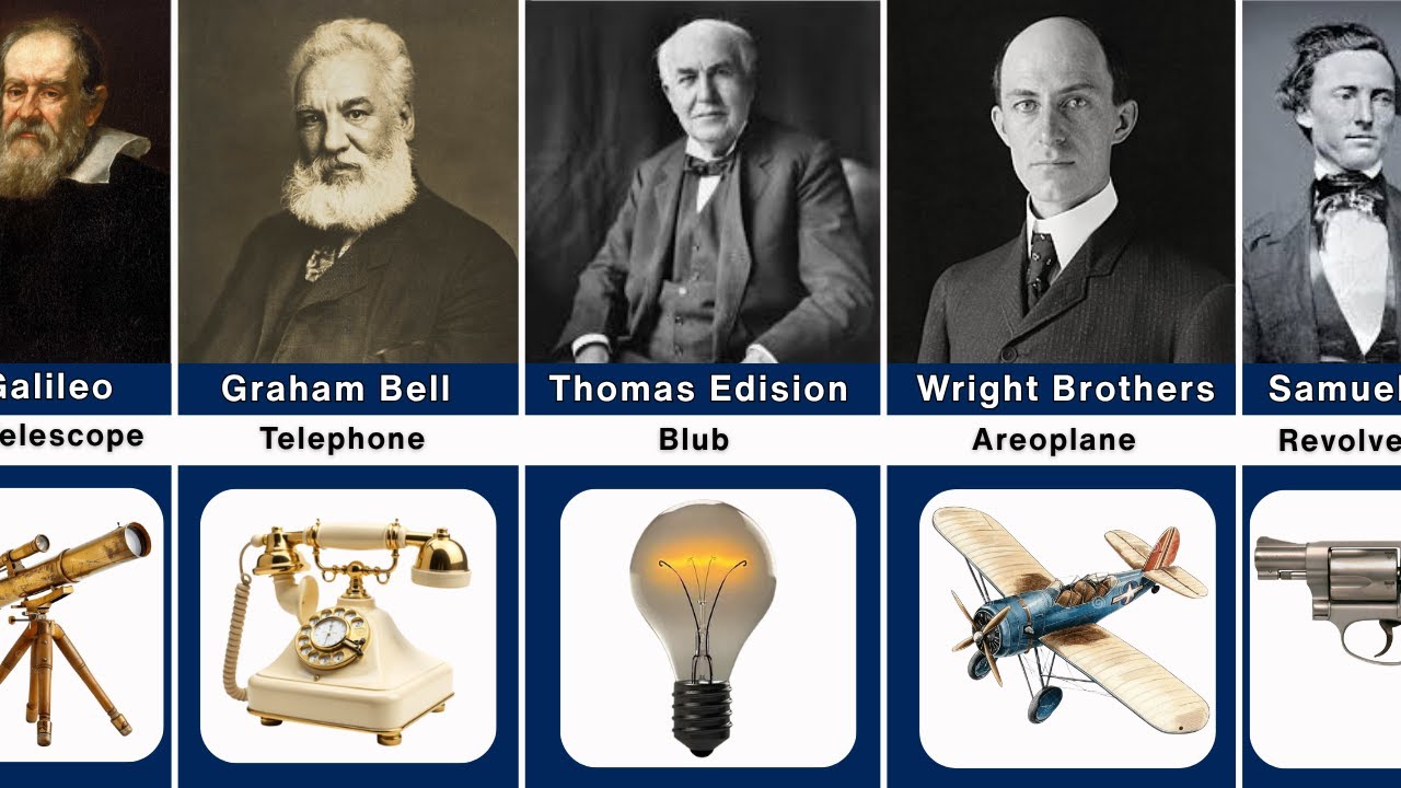 Famous Scientists And Their Inventions | Genius Minds That Changed Our ...