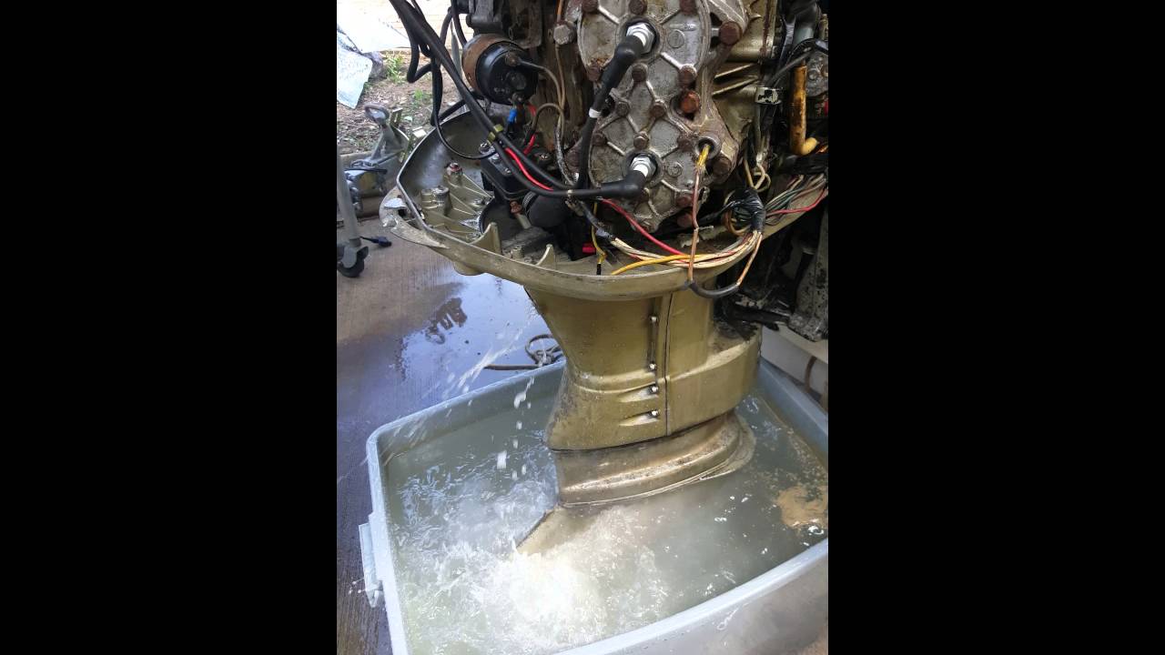 1967 80hp starflite - YouTube