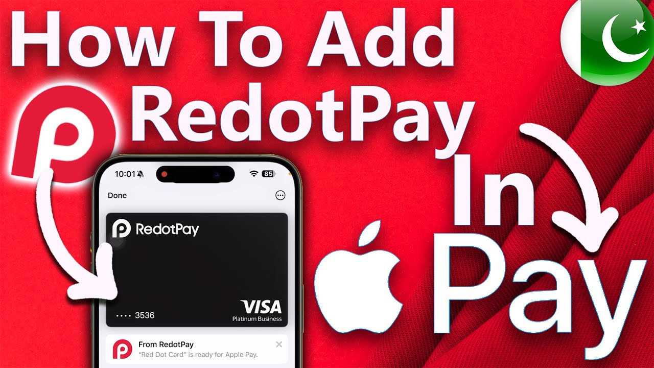 How To Add RedotPay In Apple Pay || Best Debit Card For Apple Pay ...