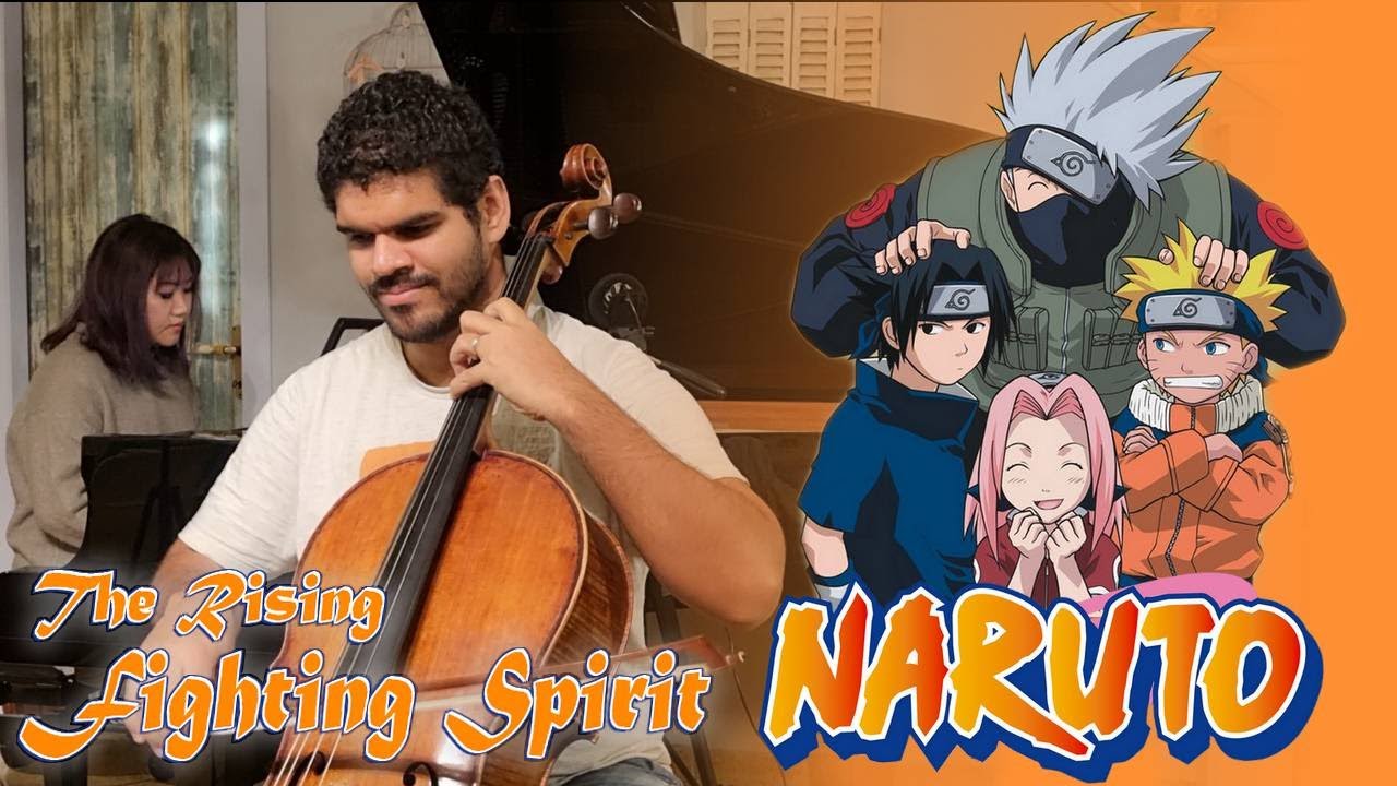 Naruto 나루토 - The Rising Fighting Spirit - Cello & Piano - YouTube