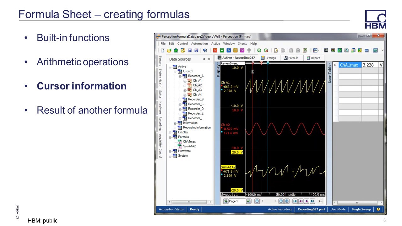 Genesis HighSpeed Perception Analysis Option - YouTube