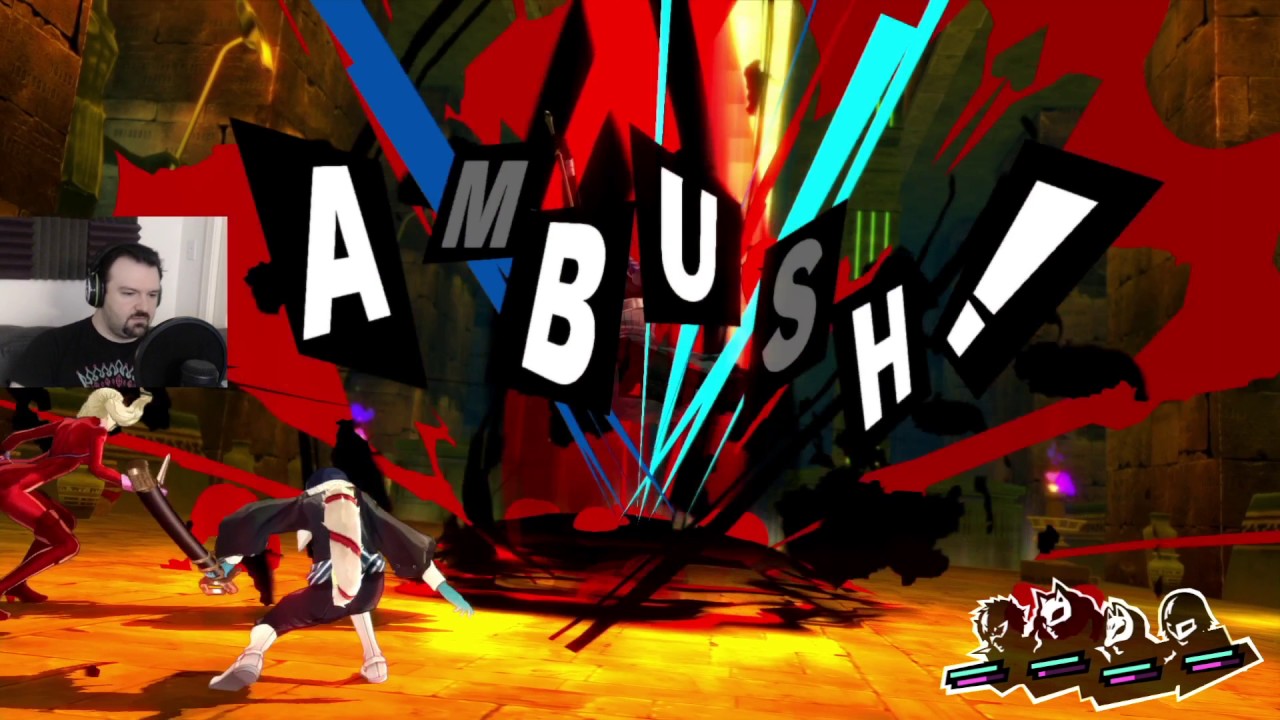 Persona 5 playthrough pt216 - A Gauntlet of Anubis, lol - YouTube