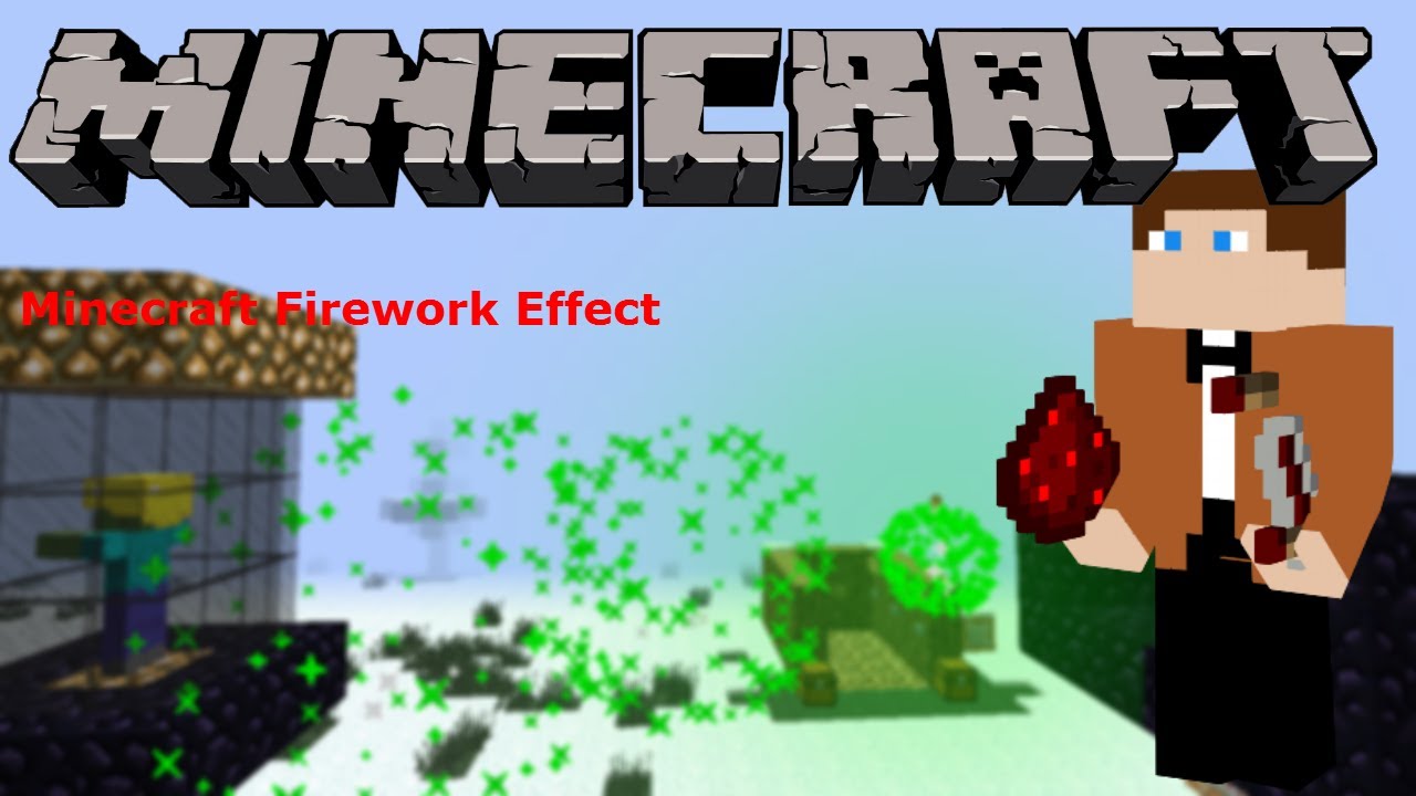 Minecraft Firework Effect - YouTube