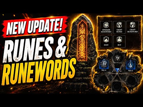 Runes & Runewords Explained! | The Wolf NEW Update 🔥