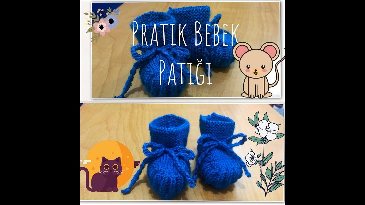 👼🏻Bebek Patiği Yapımı 👼🏻 - YouTube