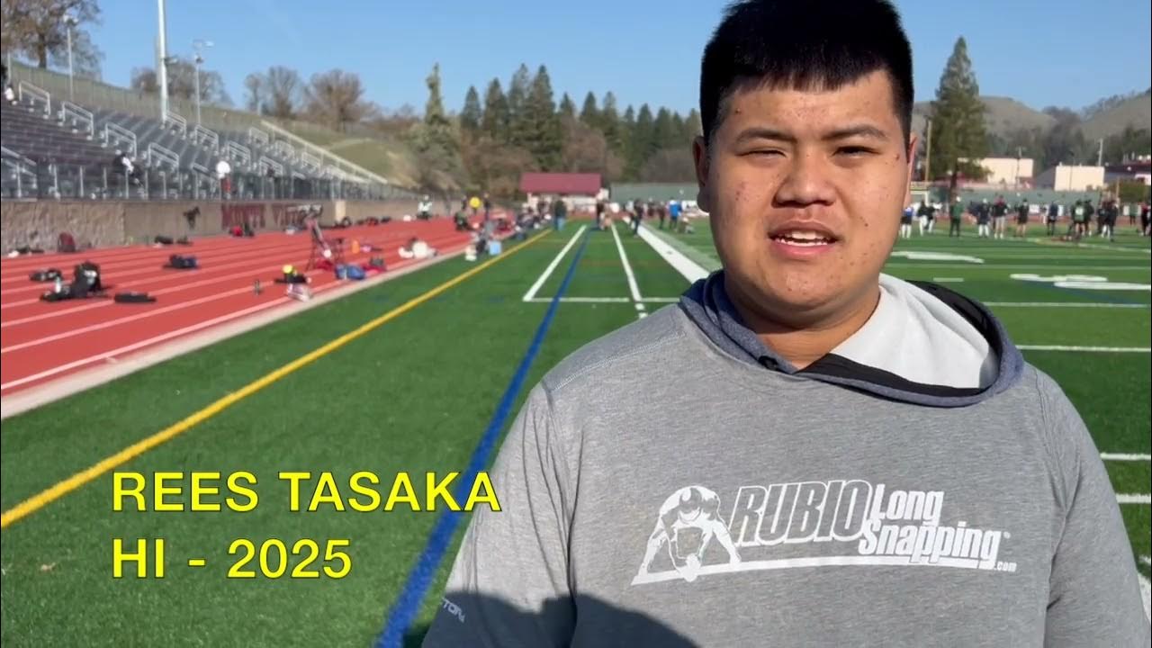 Rubio Long Snapping, Rees Tasaka, December 2022 - YouTube