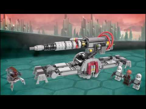 LEGO 75045 Republic AV-7 Anti-Vehicle Cannon - LEGO Star Wars - YouTube