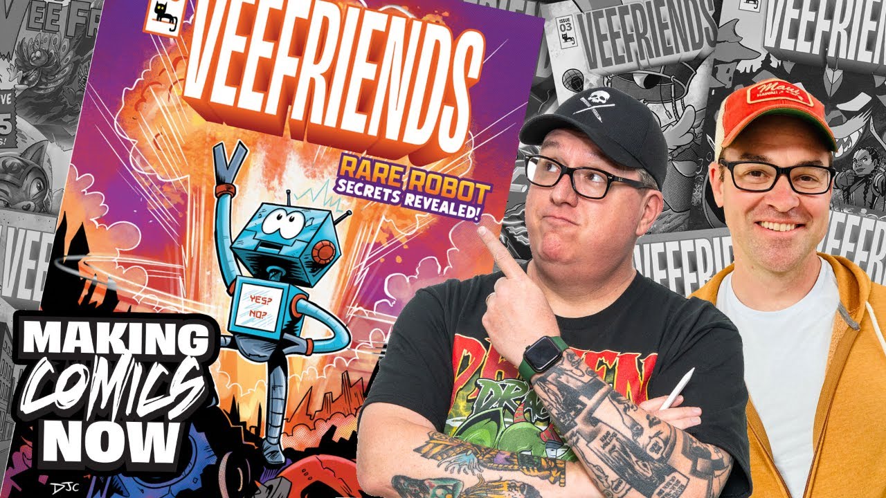 Rare Robot Secrets Revealed! | MAKING COMICS NOW - YouTube