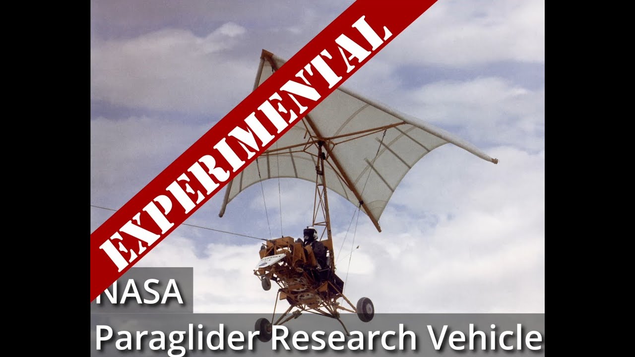 NASA Flight Research Center Parasev 1-C - YouTube