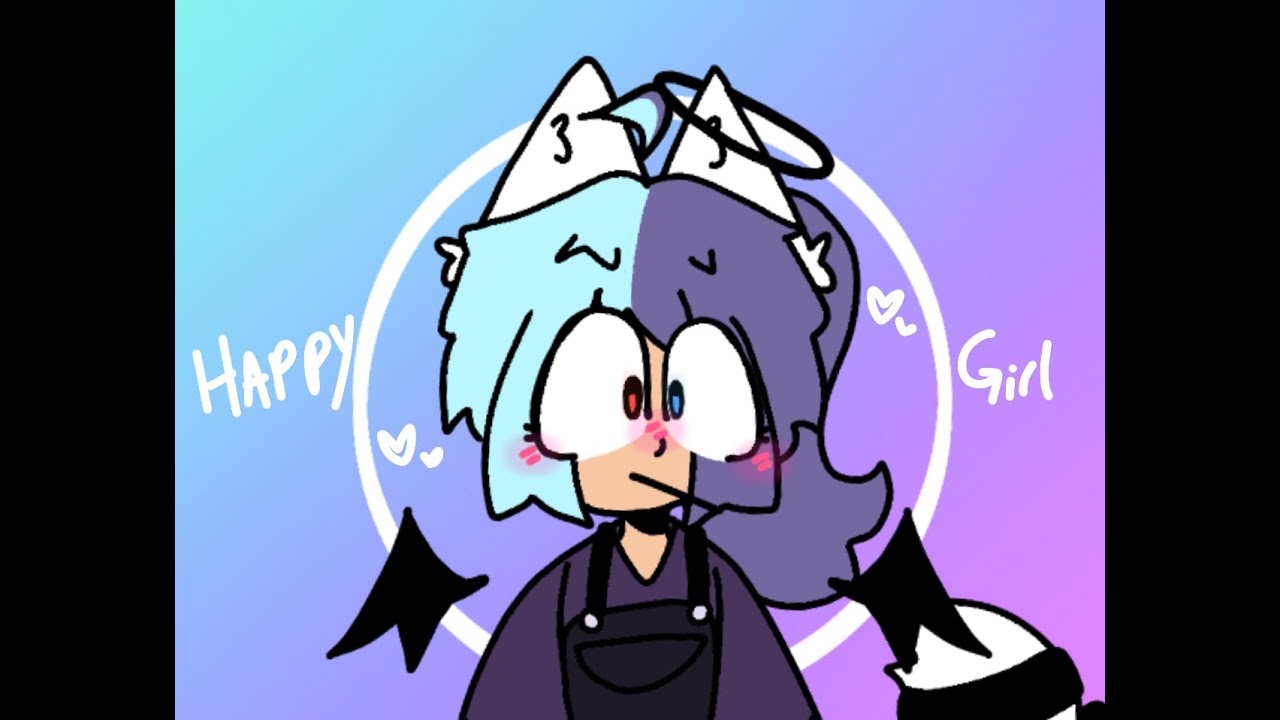 Happy Girl Meme | Gift For @Arazel_!! | - YouTube